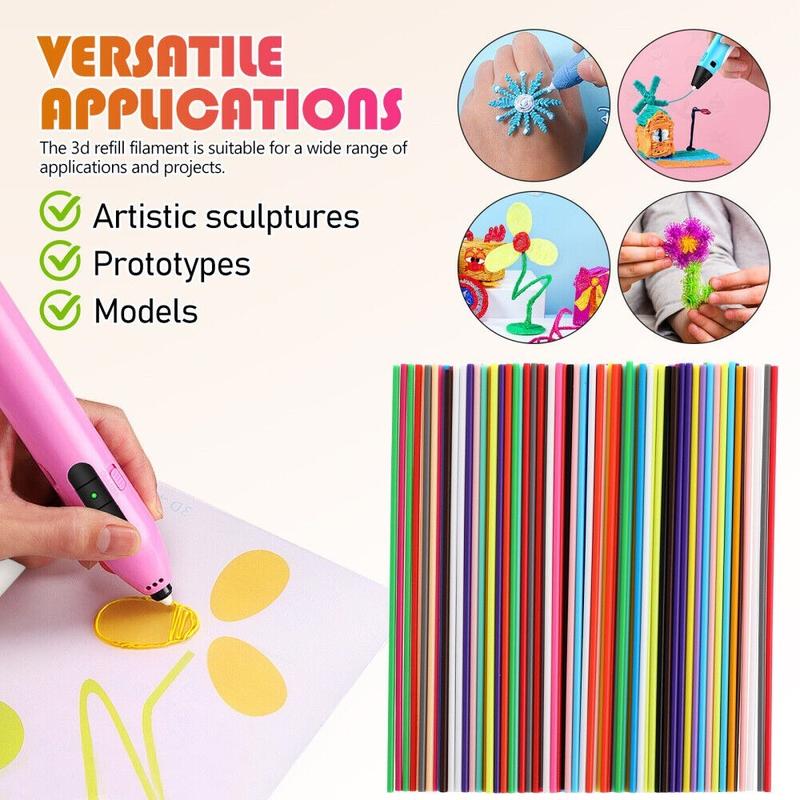 PCL Filament 3D Doodlers Start Pen Accessories 3D Pen Filament - TikTok ...