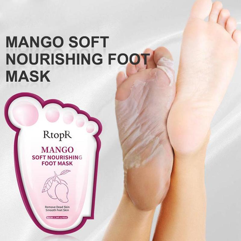 Mango Exfoliating Foot Mask And Moisturizing Foot Care Remov - TikTok ...