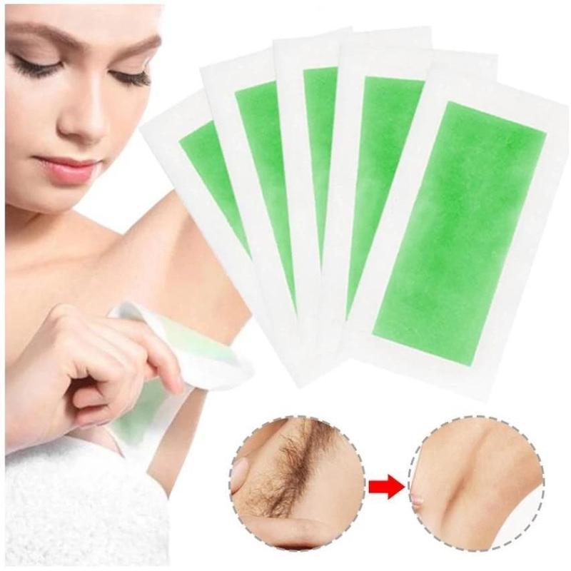 🌸 1pc Hair Removal Wax Strips Paper Underarm Arm Calf Easy - TikTok ...