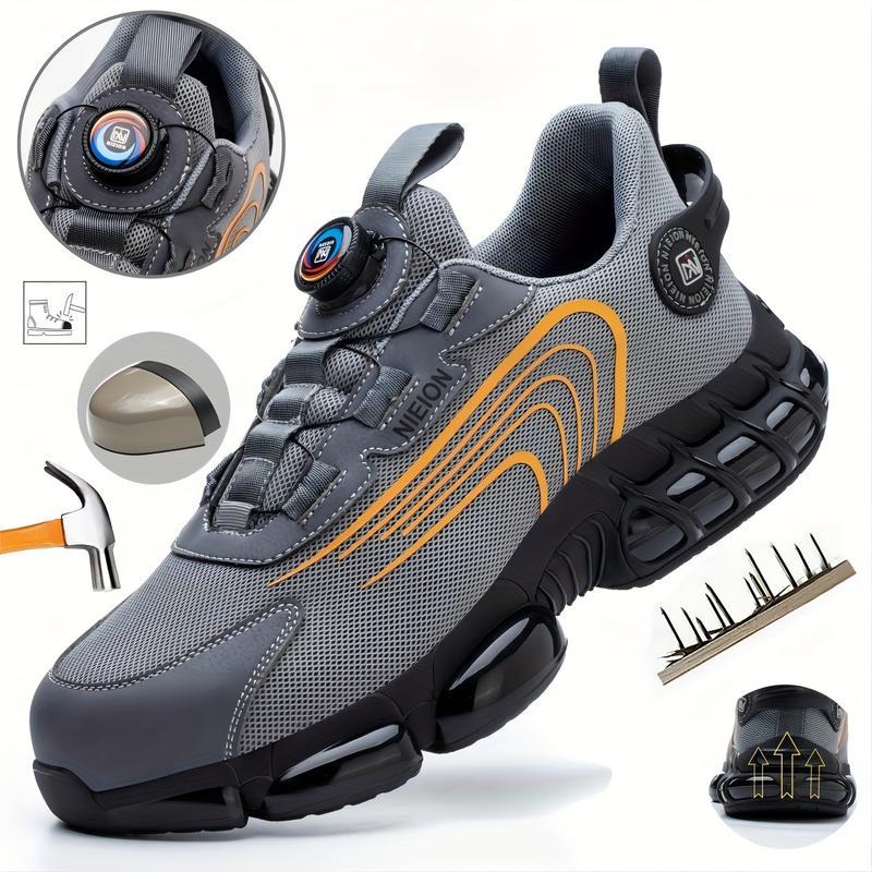Work Sneakers Protective Shoes, Safety Industrial Puncture-Proof ...