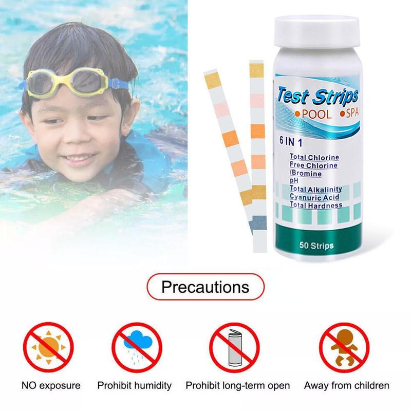 Pool Test Paper Water Quality Swimming Pool Test Paper Value - TikTok ...