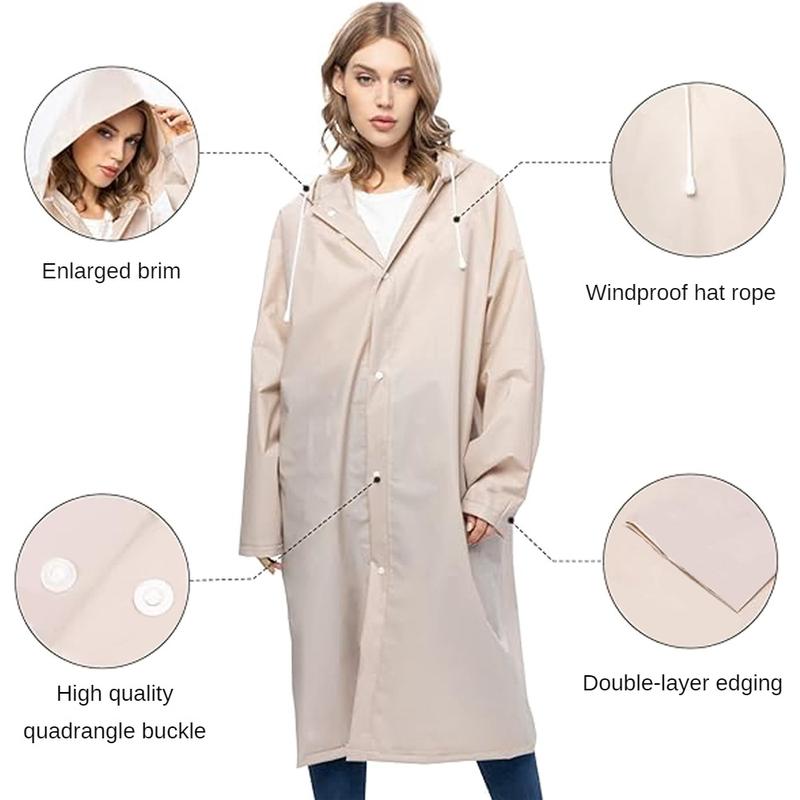 Disposable Thickened Raincoat Eva Raincoat Scenic Area Hikin - TikTok ...