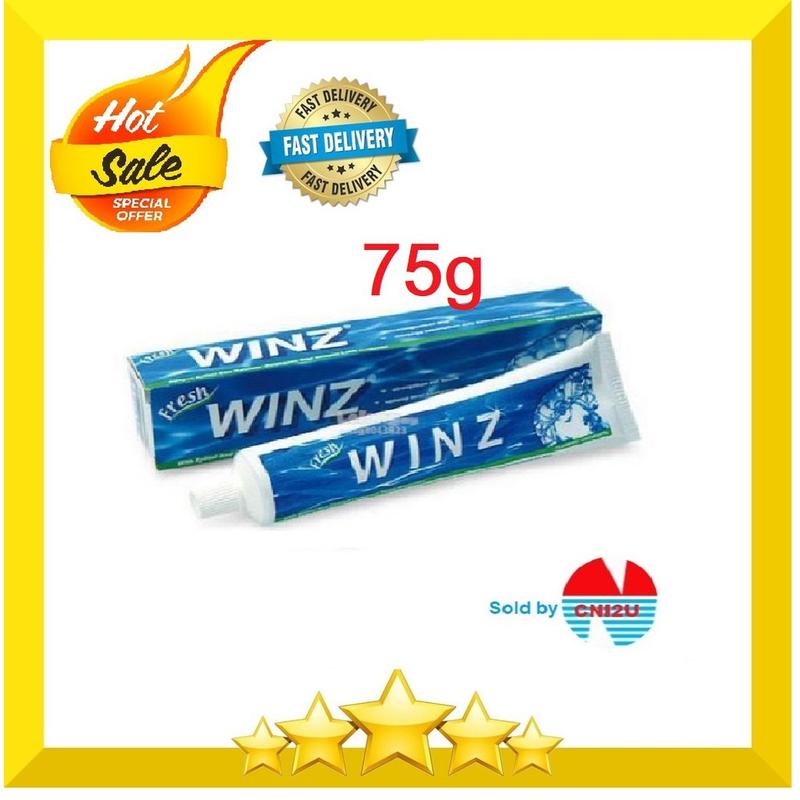 CNI Winz Fluoride Toothpaste 75G - TikTok Shop Malaysia