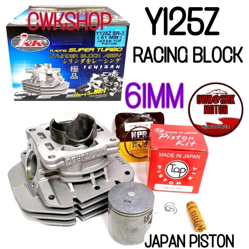 Y125Z RACING BLOCK SET 61MM JAPAN PISTON IKK - TikTok Shop Malaysia