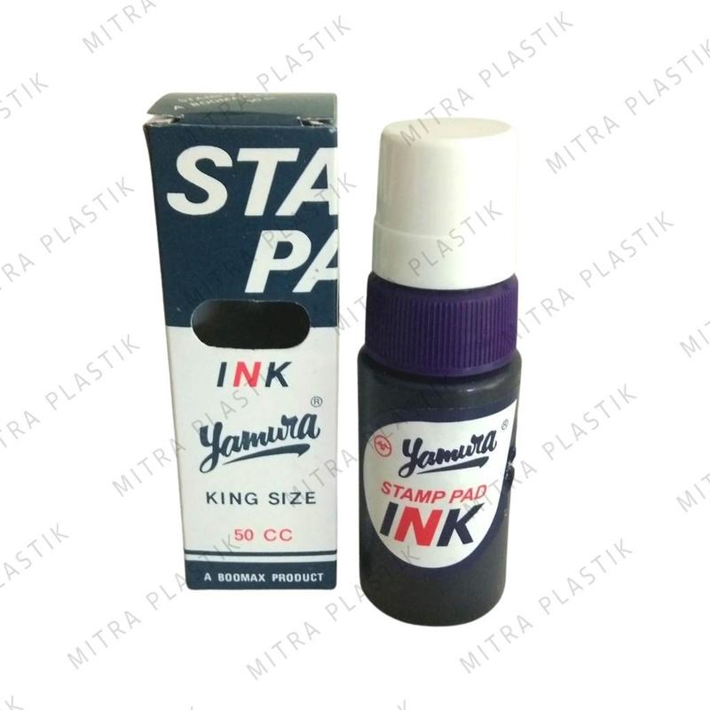 Isi Tinta Stempel Yamura 50 cc Stamp Ink Refill King Size Refil - Shop ...