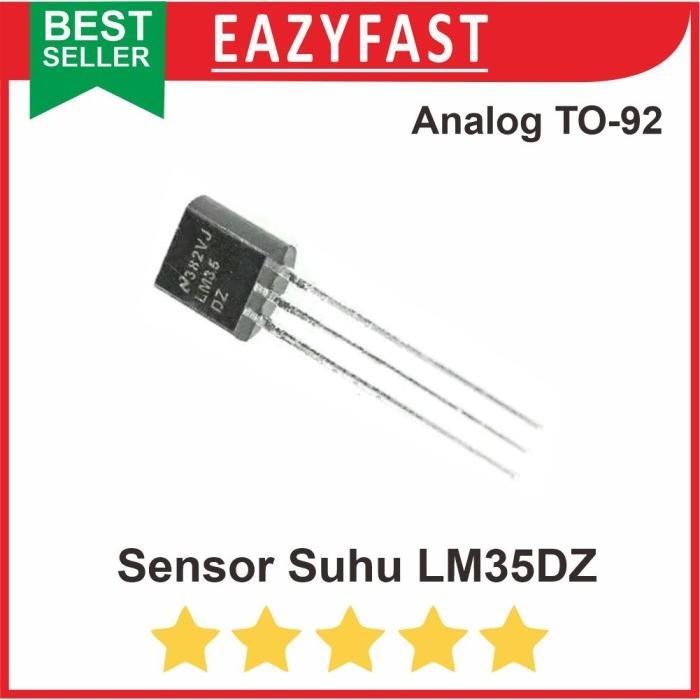 Jual LM35 LM 35 LM35DZ Temperature Suhu Sensor Analog Ruangan Arduino ...