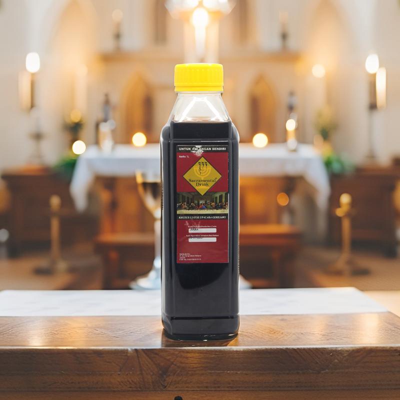 ANGGUR PERJAMUAN 1 LITER (ROSGUNG) / ANGGUR PERJAMUAN KUDUS / ANGGUR ...