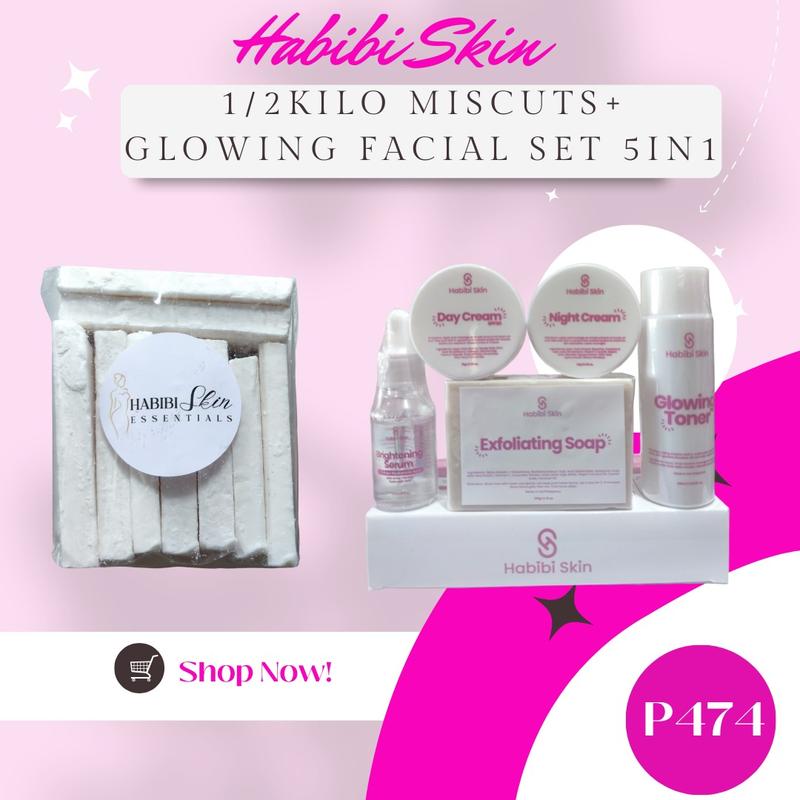 1/2Kilo Habibi Miscuts + Habibi Glowing Facial Set 5in1 by M - TikTok ...
