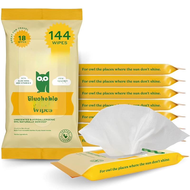 Tree Free Flushable Wipes, Travel Wipe, Certified Flushable, - TikTok Shop