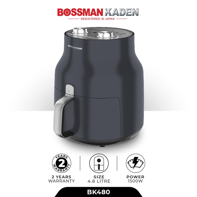 Bossman Kaden BK480 Air Fryer EAFURAIYA Series 4.8L Pemanggangan ...