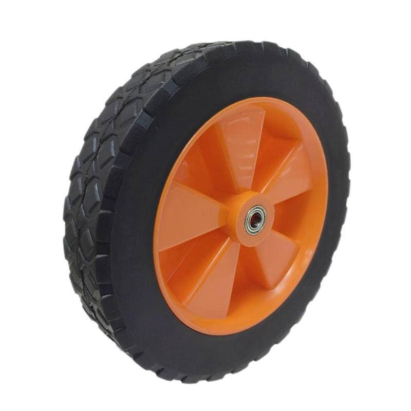 Roda Troli Lipat, 7 Inci, Bahan Getah, Sesuai untuk Troli Tangan ...