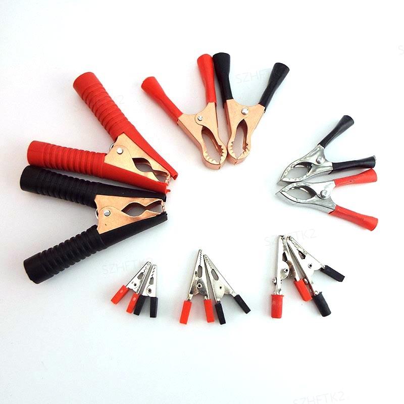 5A 30A 50A 100A Alligator Clips Probe Crocodile Clip Clamps Connector ...
