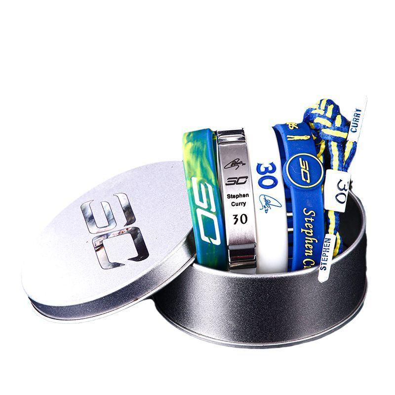 Basketball Bracelet Curry Kobe Owen Iverson Luminous Silicon - TikTok ...