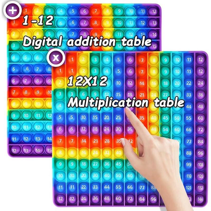 Multiplication Game Table pop and Digital Addition Table - TikTok Shop