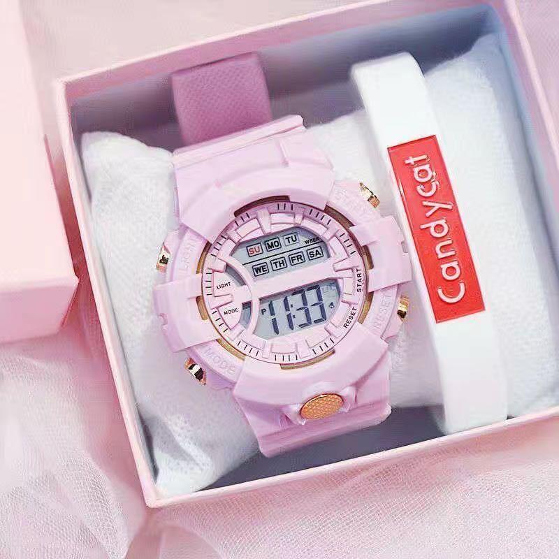 Jam Tangan Elektronik, LED Digital, Reka Bentuk Minimalis, Kalis ...