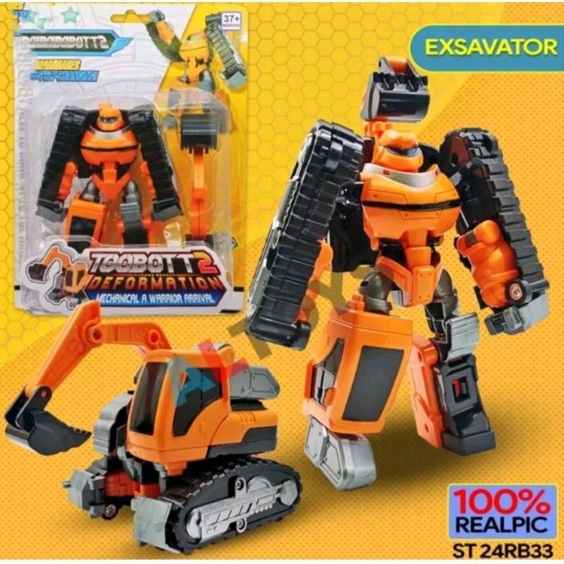 eOnePro MAINAN ANAK TOBOT MINI ROBOT MOBIL TRANSFORMER B - Shop | Tokopedia