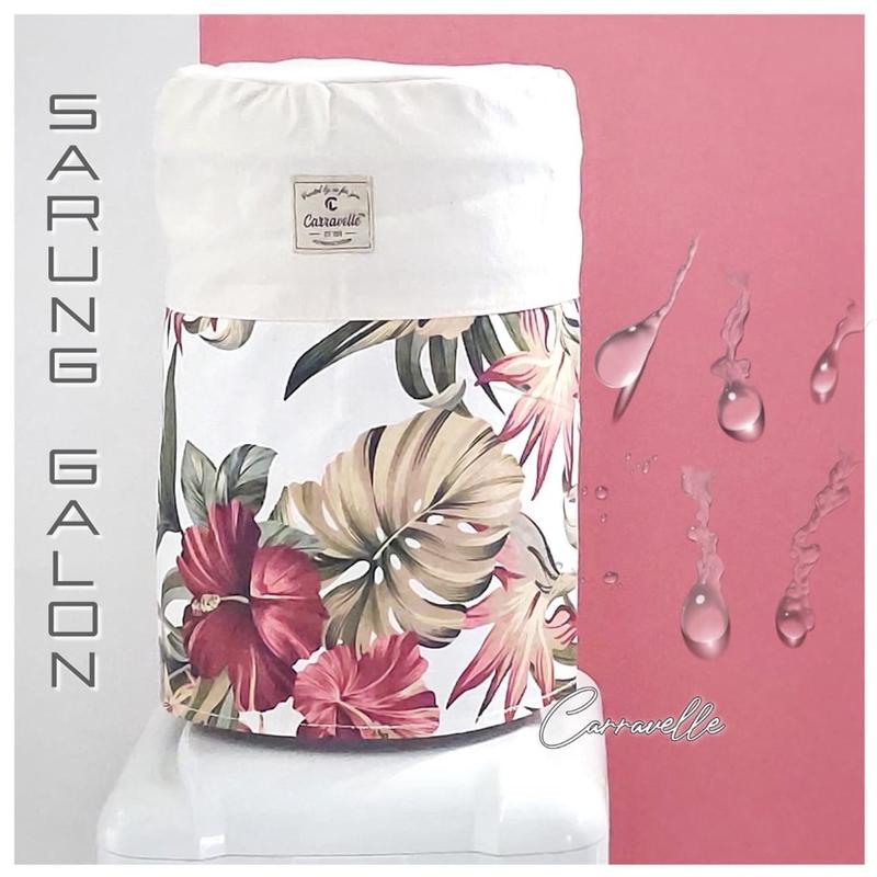 Penutup Cover Galon Sarung Galon Dispenser Motif Bahan Kanvas Bisa ...