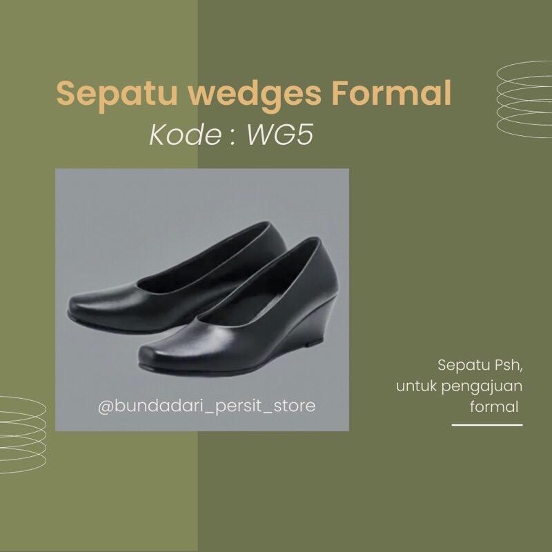 SEPATU FORMAL KODE WG5 || SEPATU PENGAJUAN | SEPATU PERSIT Heels - Shop ...