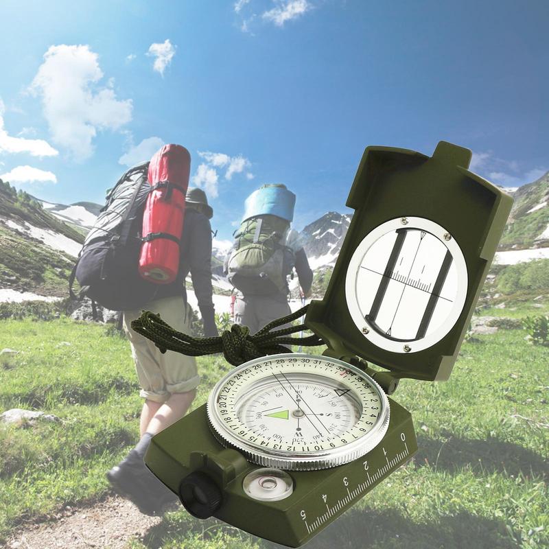 Survival Emergency Luminous Sighting Compass,Multifunctional North ...