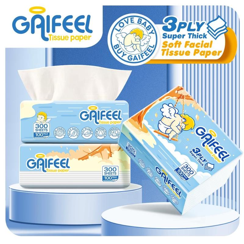 GAIFEEL Tissue Soft Facial Tisue Bundle High Quality Baby paper ...
