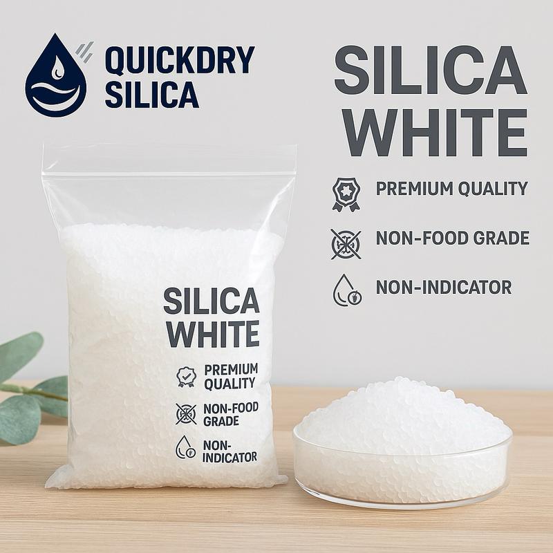 SILICA GEL Putih REFILL PREMIUM / Silika Gel Kristal 1KG/ Daya Serap ...