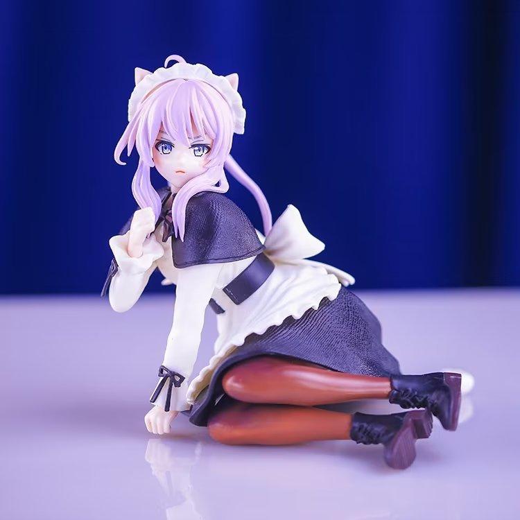 Magical Ear Cat Maid Irina Grey Anime Figure Stunning PVC 13cm - TikTok ...
