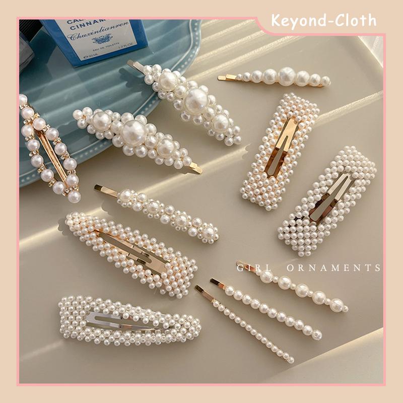 10pcs Set Elegant Pearl Hair Clip Hairpin Hair PinsHair Accessories ...