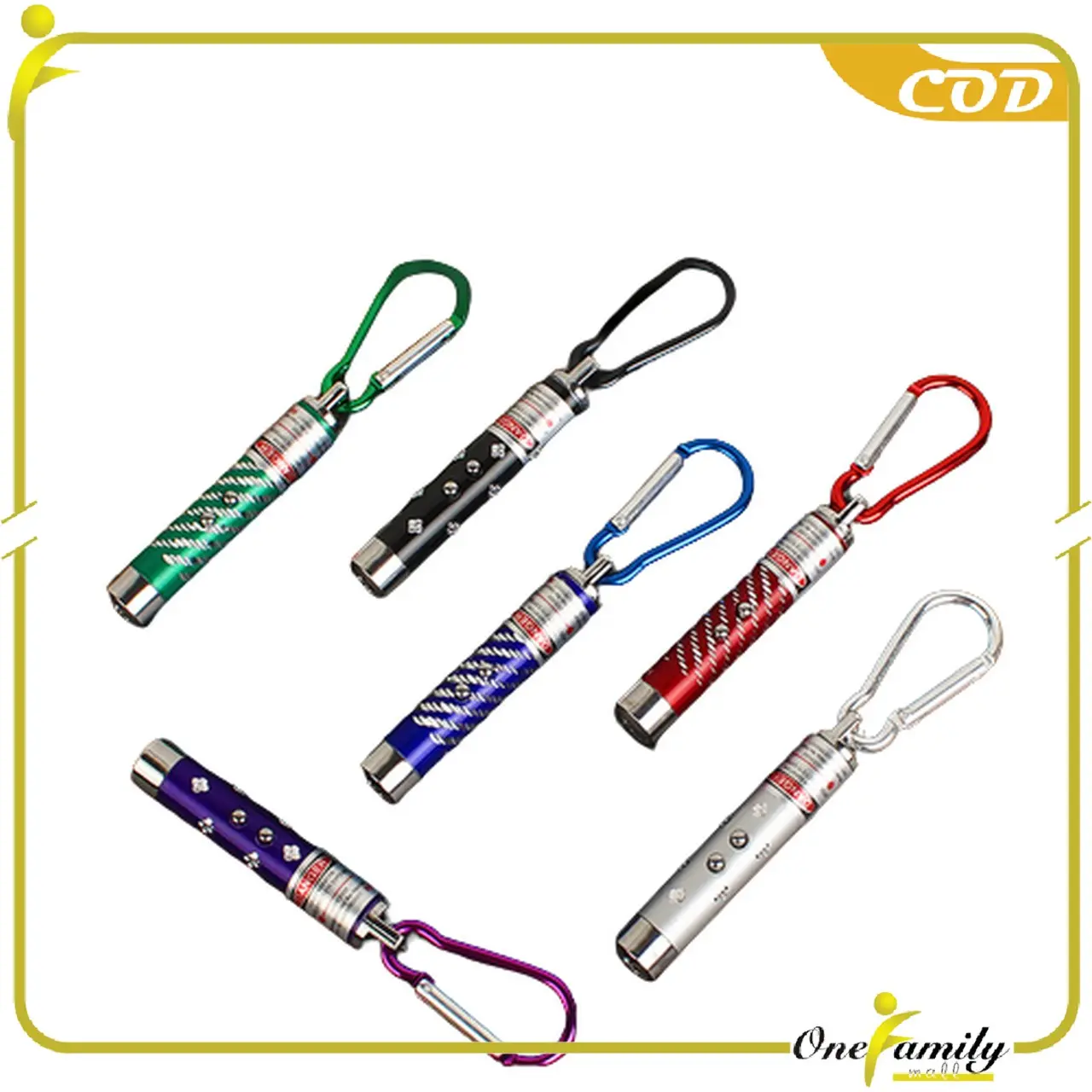 [COD] OFM C782 Senter Mini Laser Pointer 3in1 Lampu Gantungan Kunci ...