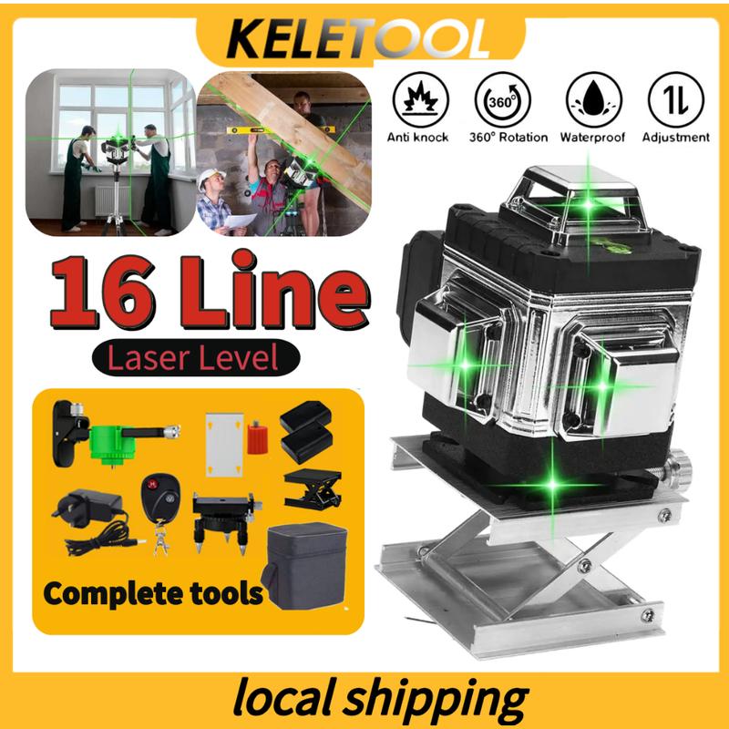 16 line laser level measurement timbang air laser laser bangunan ...