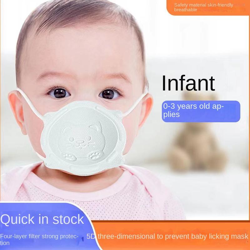 Topeng Anti-Menggigit Kartun 3D Kanak-kanak Bayi, Topeng Pelindung ...