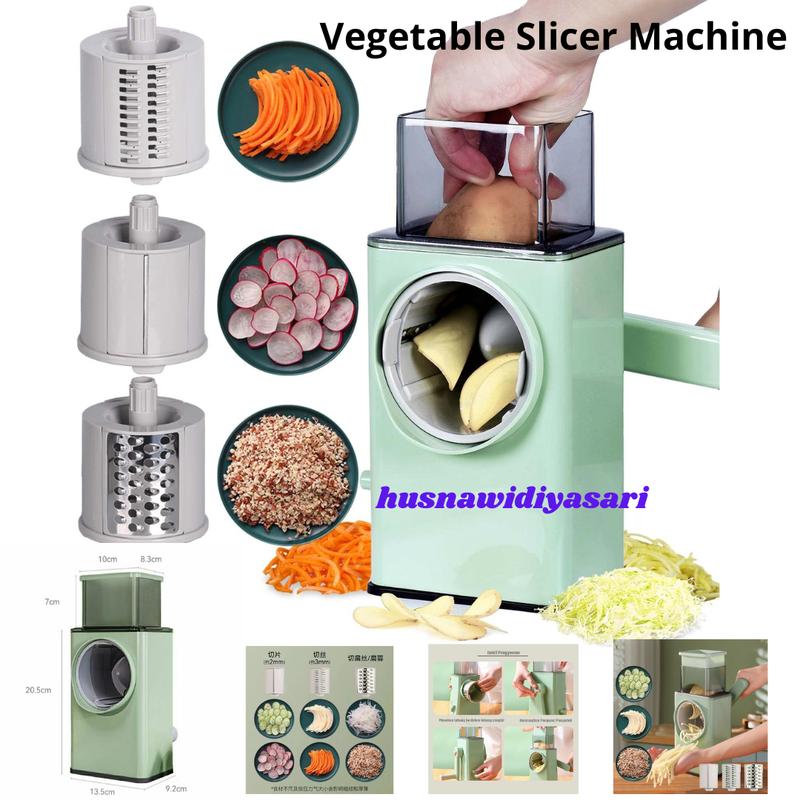 Vegetable Slicer Machine / Alat Pemotong Sayuran Parutan Serbaguna ...