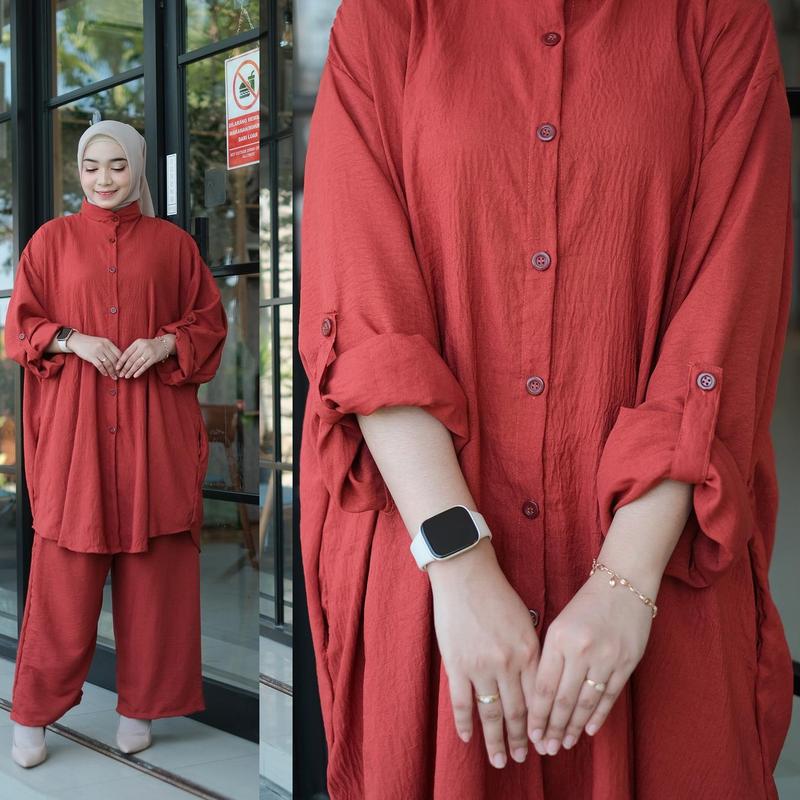 ASNAMAT ONE SET LD 160 SUPER JUMBO ELEGAN CRINKLE CEY / SETELAN - Shop ...