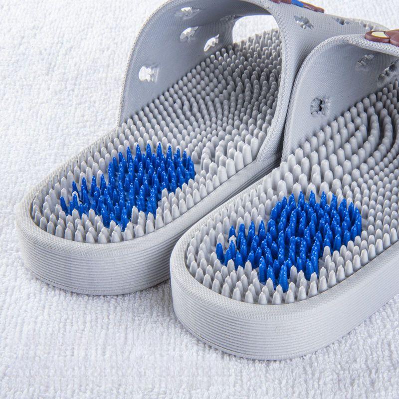 Massage Slippers Hard Spikes Soft Spikes Acupoint Foot Therapy - TikTok ...