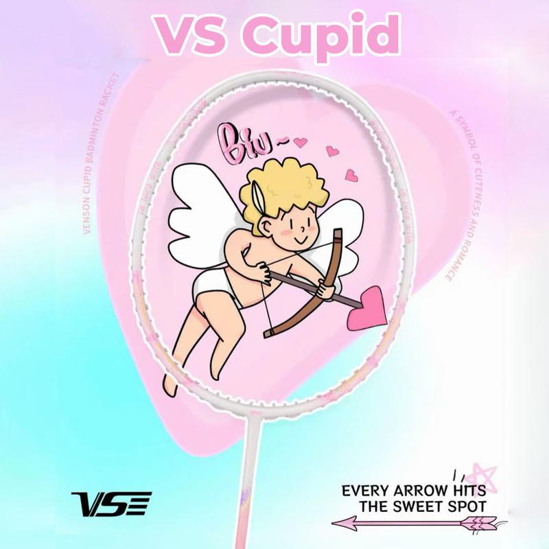 Vợt cầu lông VS Cupid full cacbon 4U màu pastel chính hãng VENSON ...