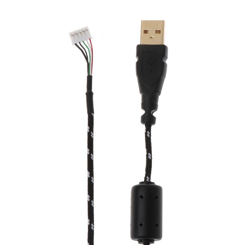 Gold Plated Durable Nylon Braided USB Mouse Cable Replacemen - TikTok ...