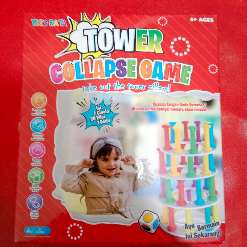 MAINAN KELUARGA TOWER COLLAPSE GAME / MENARA JATUH - Shop | Tokopedia