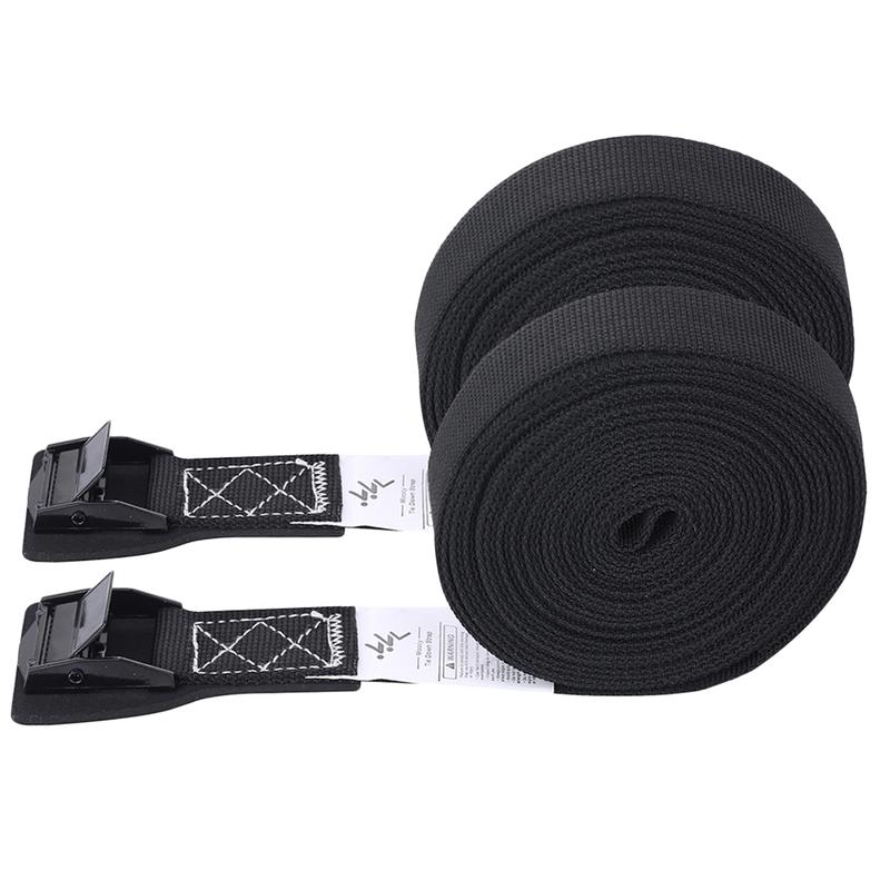 Lashing Strap Binding Belts Rubber Mat 360X2.5X0.3CM Black - TikTok ...