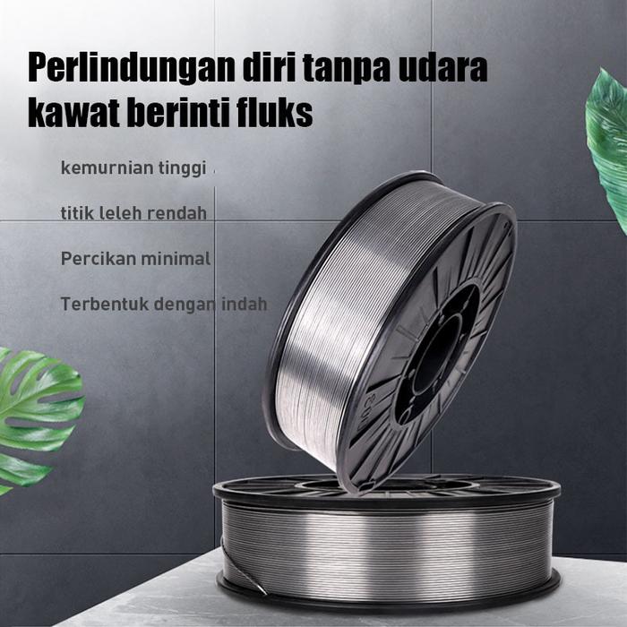 Jual Kawat Las MIG 1mm 1Kg Tanpa Gas / Flux Core Wire E71T-GS Gasless ...