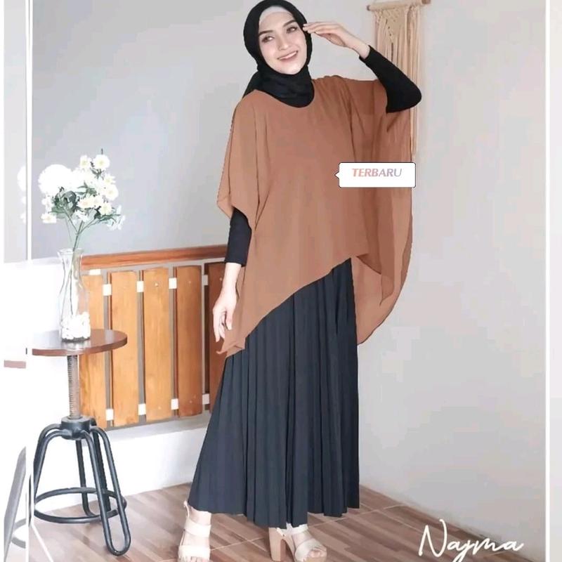 Outer Diamond Kardigan Najwa Outwear Polos Rompi Pakaian Lua - Shop | Tokopedia