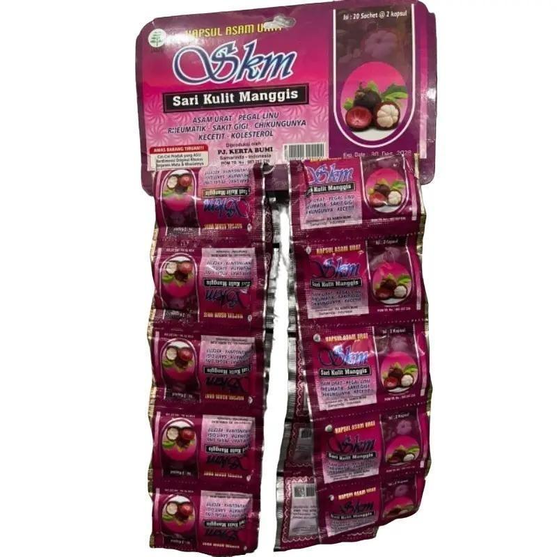 SKM Sari Kulit Manggis Ungu 20 Sachet @ 2 Kapsul - Shop | Tokopedia