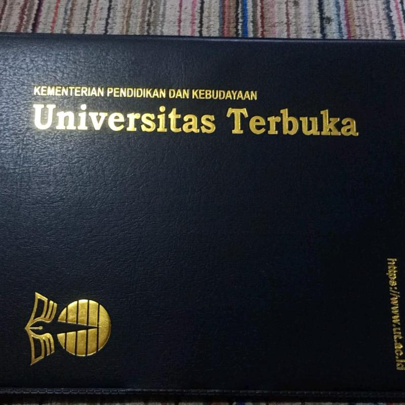 Map UT Asli Ready Stock Map Wisuda Universitas Terbuka - Shop | Tokopedia