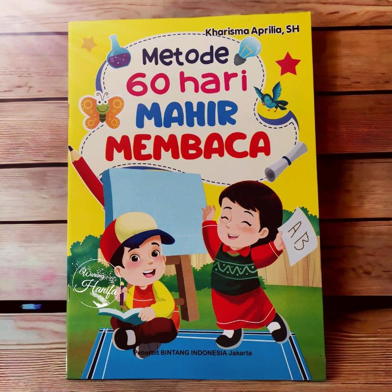 Buku Metode 60 Hari Mahir Membaca / Paud - Shop | Tokopedia