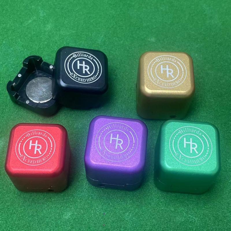 1PC Billiard Aluminum Alloy Chocolate Powder Holder Billiard - TikTok ...