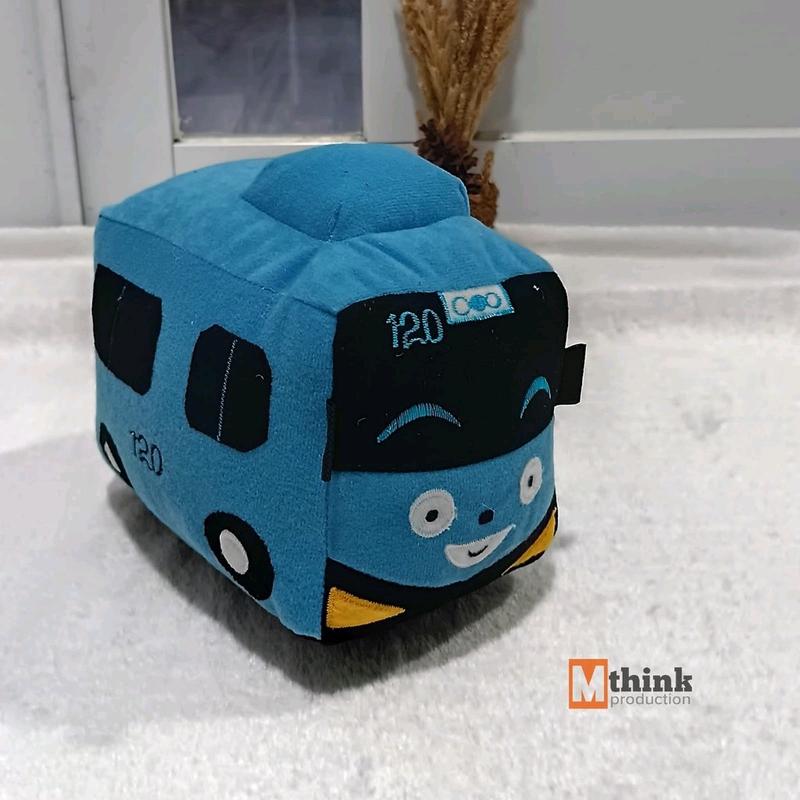 Boneka Tayo Bus Mainan Anak dengan Bahan Dackron/Silicon Empuk dan ...