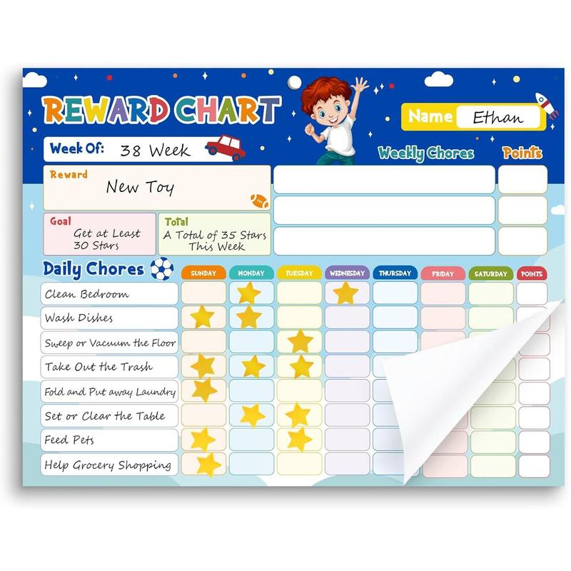 Chore Chart for , Behavior Chart for at Home with 26 Chore Chart ...