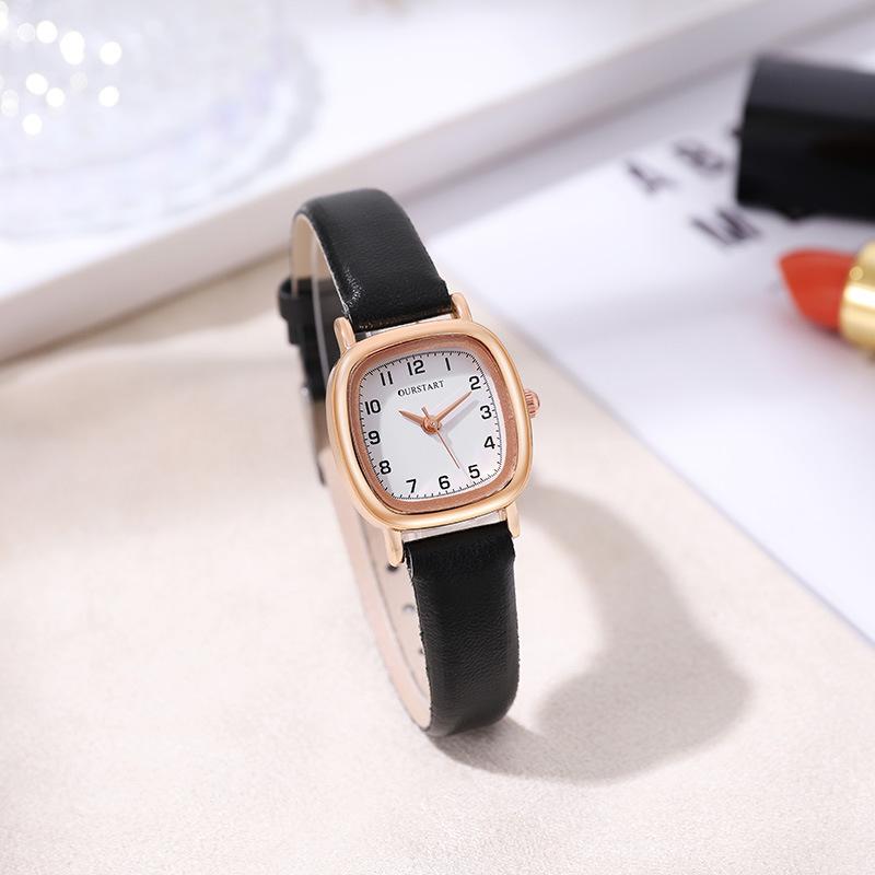 Casual and minimalist women's watch, digital small square watch ...