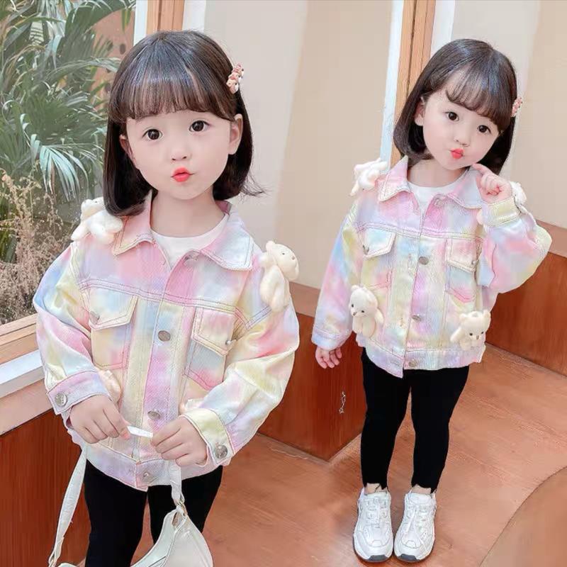 Jaket Jacket Jeket Jeans Anak Perempuan Gradasi Unik Lucu Terbaru ...