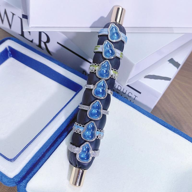 Cincin Pembukaan Labu Minyak Enamel, Warna Biru Laut - TikTok Shop Malaysia