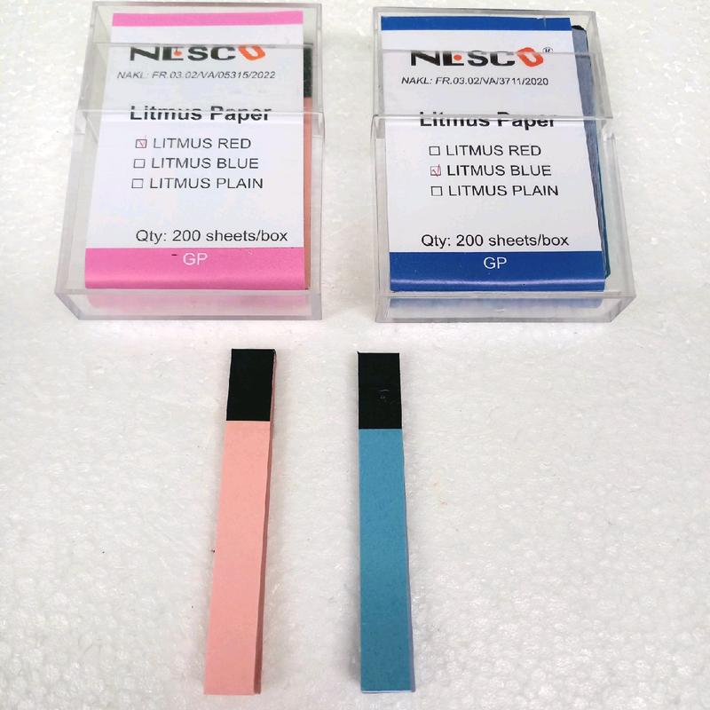 Kertas Lakmus Biru Merah Alat Tes Air Ketuban Ibu Hamil Litmus - Shop ...