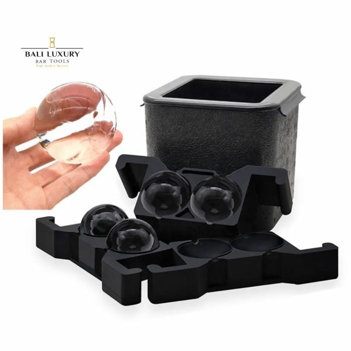 Jual Crystal Clear Ice Mold Skull/Rose/Carved ball/Long Prism - Carved ...